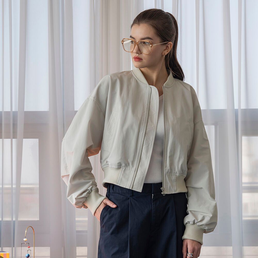O3701 Ms. Pilot jumper_Ash beige - 감도 깊은 취향 셀렉트샵 29CM
