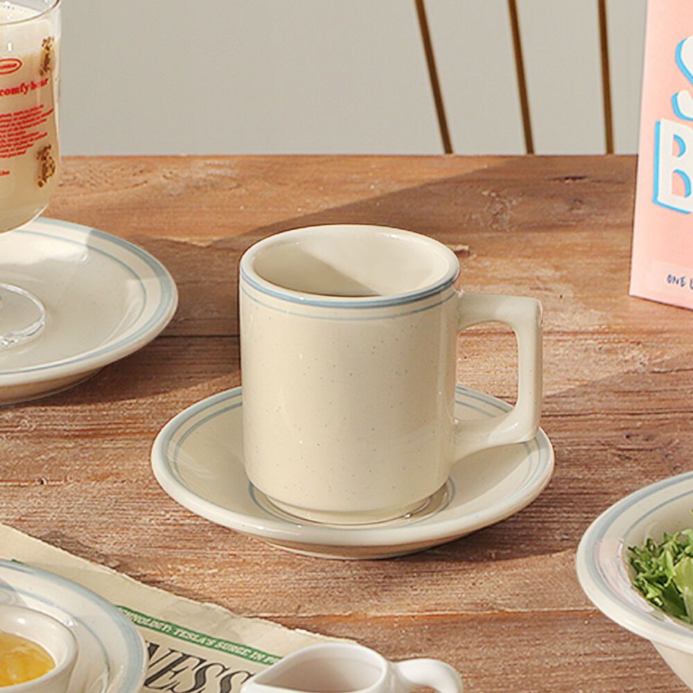 포그 라인 커피잔 세트 250ml - 감도 깊은 취향 셀렉트샵 29CM