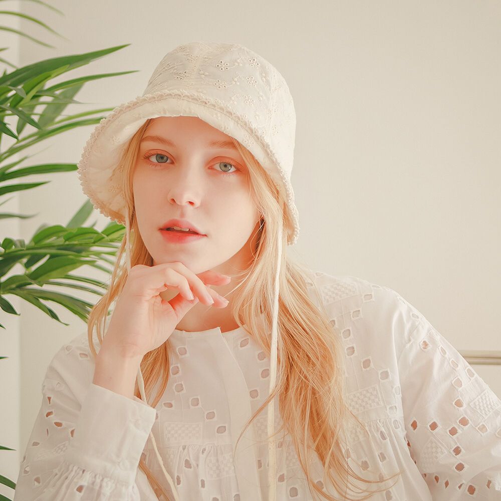 Sujan Punching race bonnet hat 3color - 감도 깊은 취향 셀렉트샵 29CM