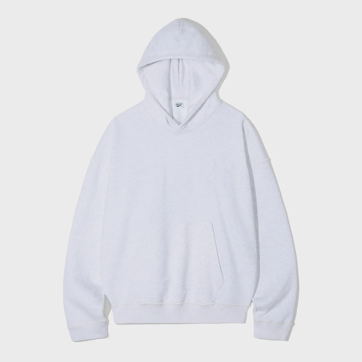 [HEAVY TERRY] Symbol Logo Hoodie Light Melange Gray - 감도 깊은 취향 셀렉트샵 29CM