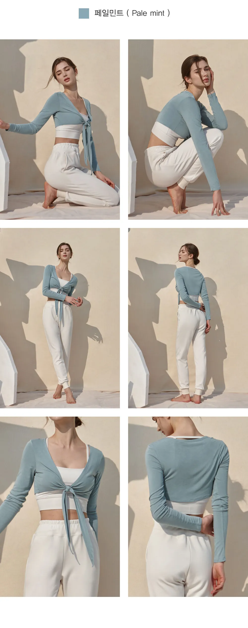 여성 요가복 DEVI-T0077-그레이 필라테스 로에테 크롭 가디건 - 감도 깊은 취향 셀렉트샵 29CM