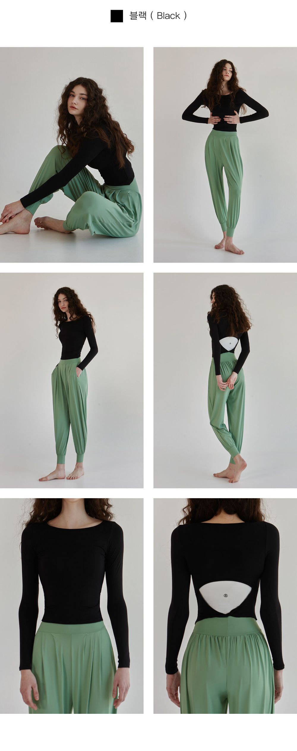 여성 요가복 DEVI-T0082-살몬핑크 필라테스 롤리 스핀백 롱슬리브 - 감도 깊은 취향 셀렉트샵 29CM