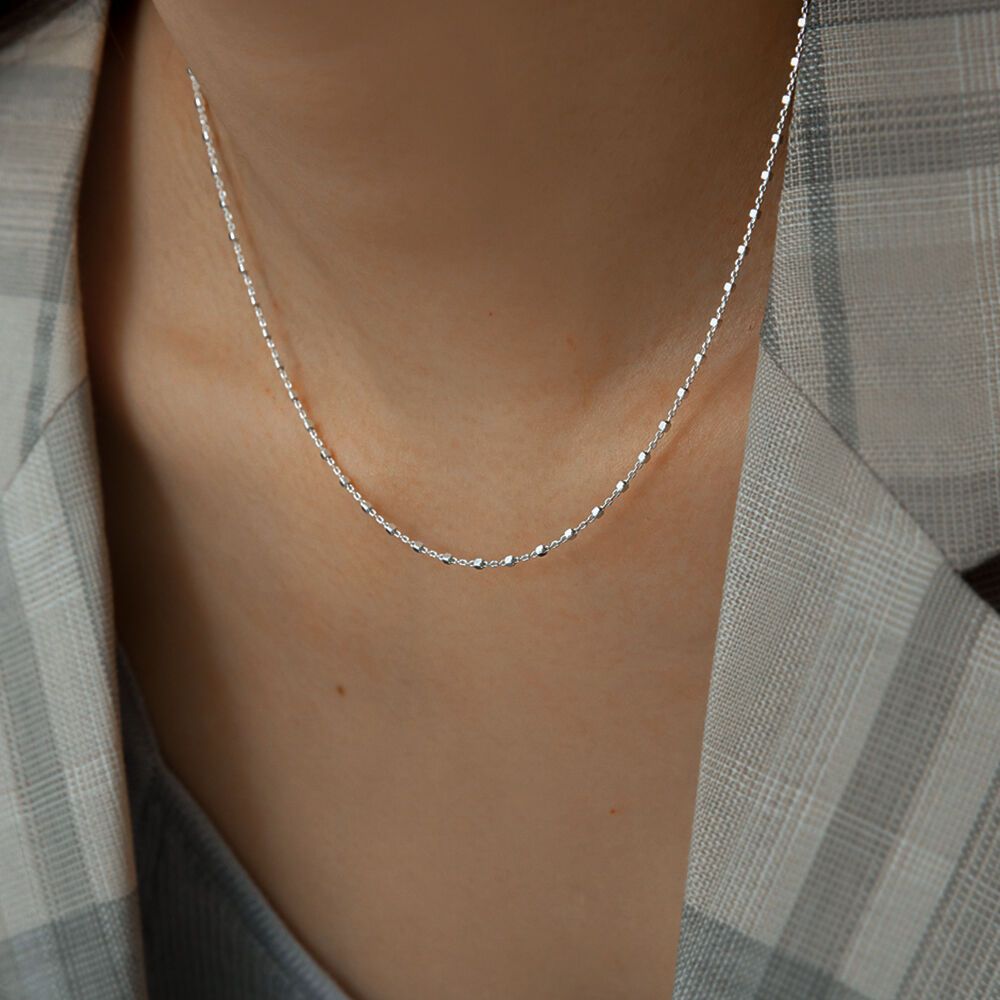 [SILVER925] SILVER DOT NECKLACE - 감도 깊은 취향 셀렉트샵 29CM