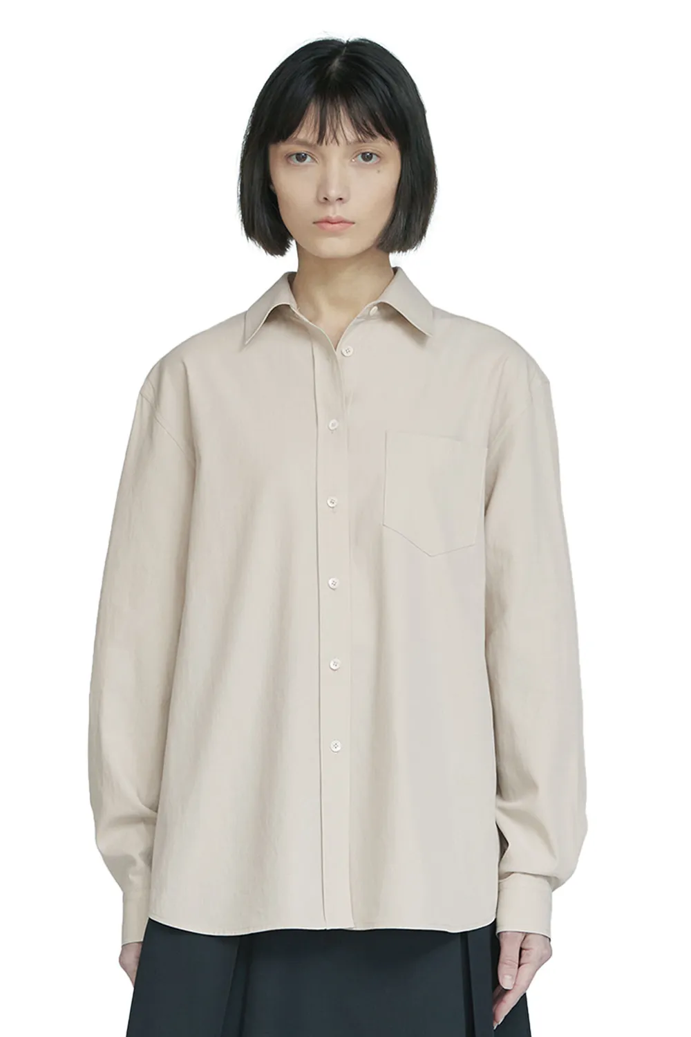 MFG X BROWNYARD ESSENTIAL SHIRT(IVORY) - 감도 깊은 취향 셀렉트샵 29CM
