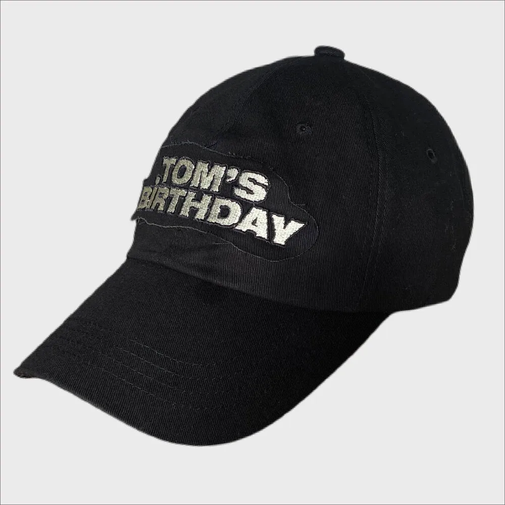 TOM'S CAP BLACK [톰스벌스데이 볼캡 블랙] - 감도 깊은 취향 셀렉트샵 29CM