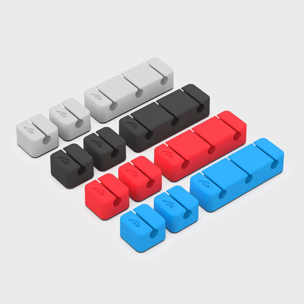 실리콘 케이블 선 정리 고정 홀더 1구 2P - 감도 깊은 취향 셀렉트샵 29CM