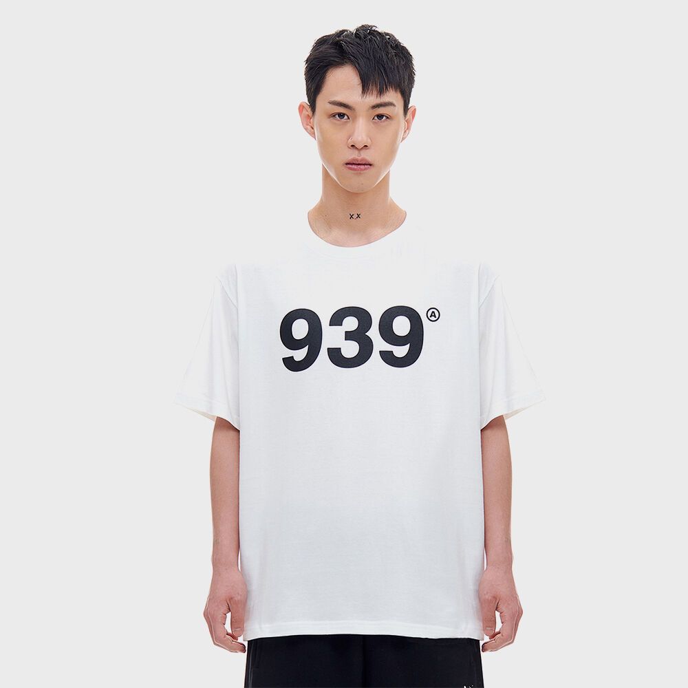 [아카이브볼드] 939 LOGO T-SHIRTS #02 (WHITE) - 감도 깊은 취향 셀렉트샵 29CM