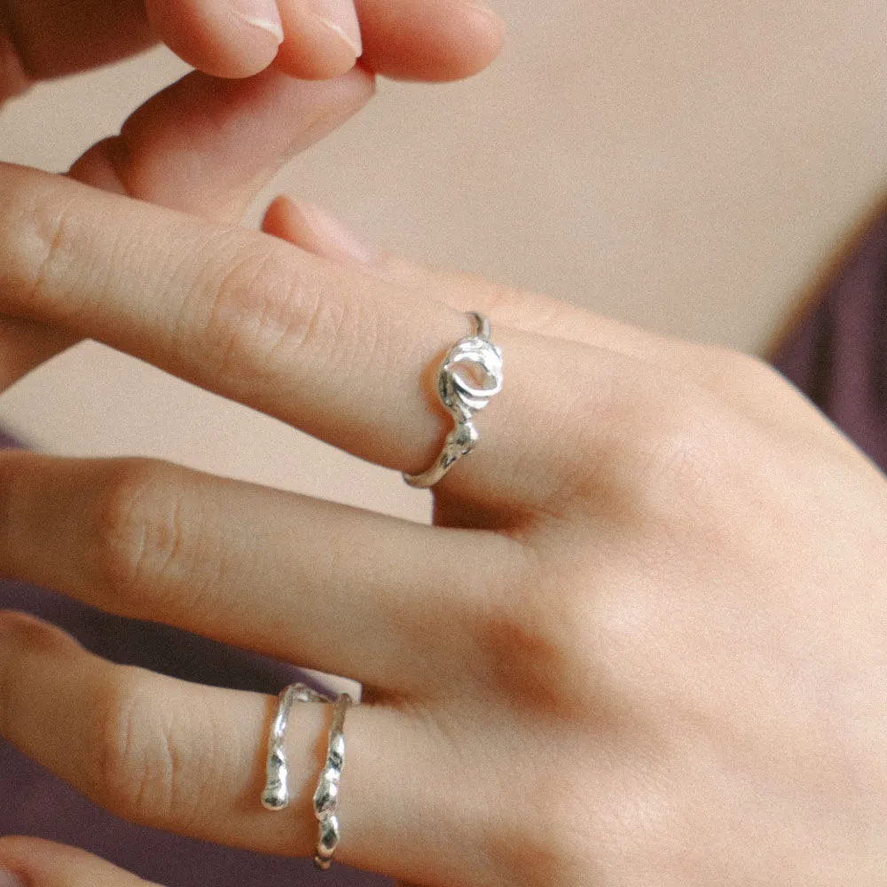 New leaf ring [silver/gold] - 감도 깊은 취향 셀렉트샵 29CM