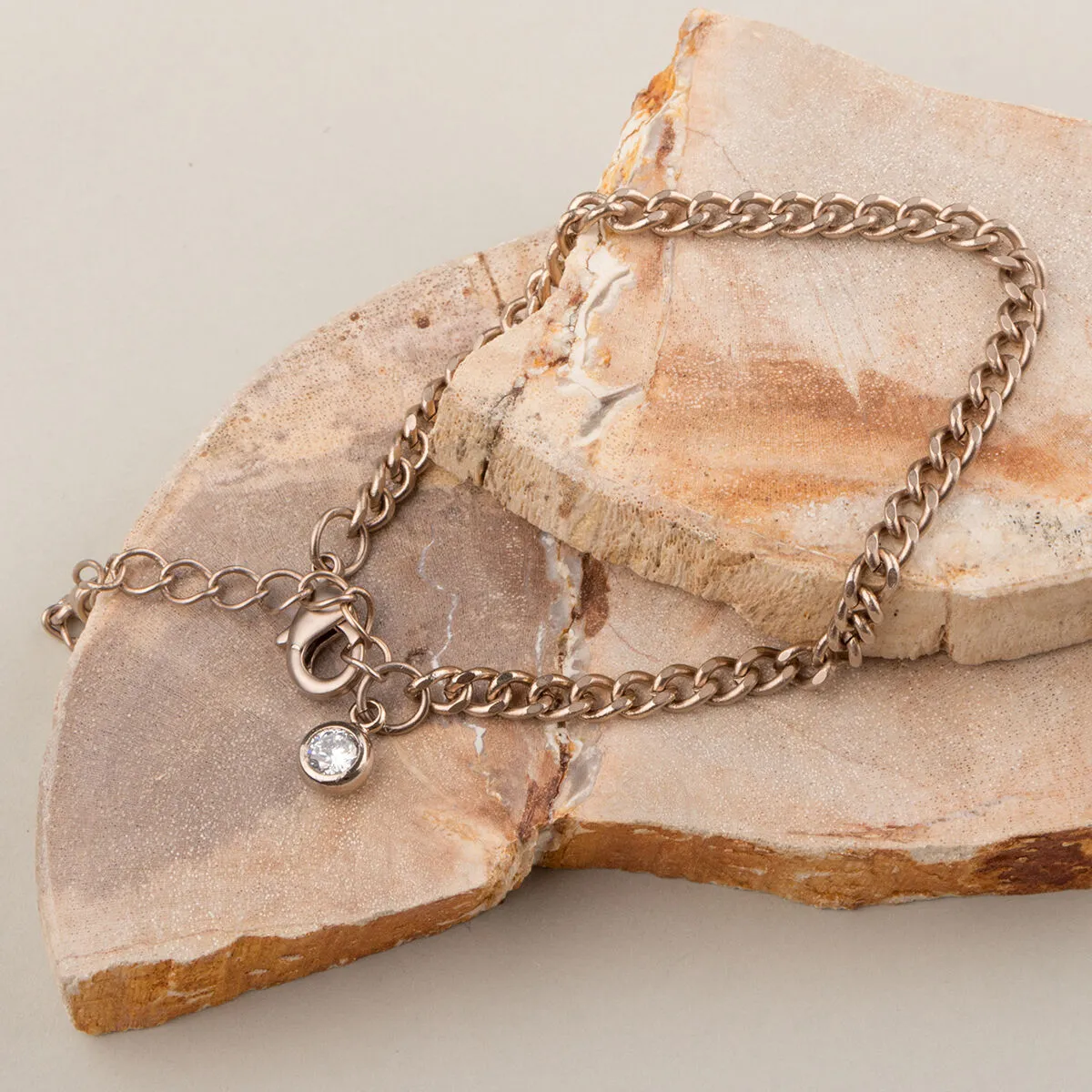 Matt champagne gold chain [무광 샴페인 골드 체인팔찌] - 감도 깊은 취향 셀렉트샵 29CM