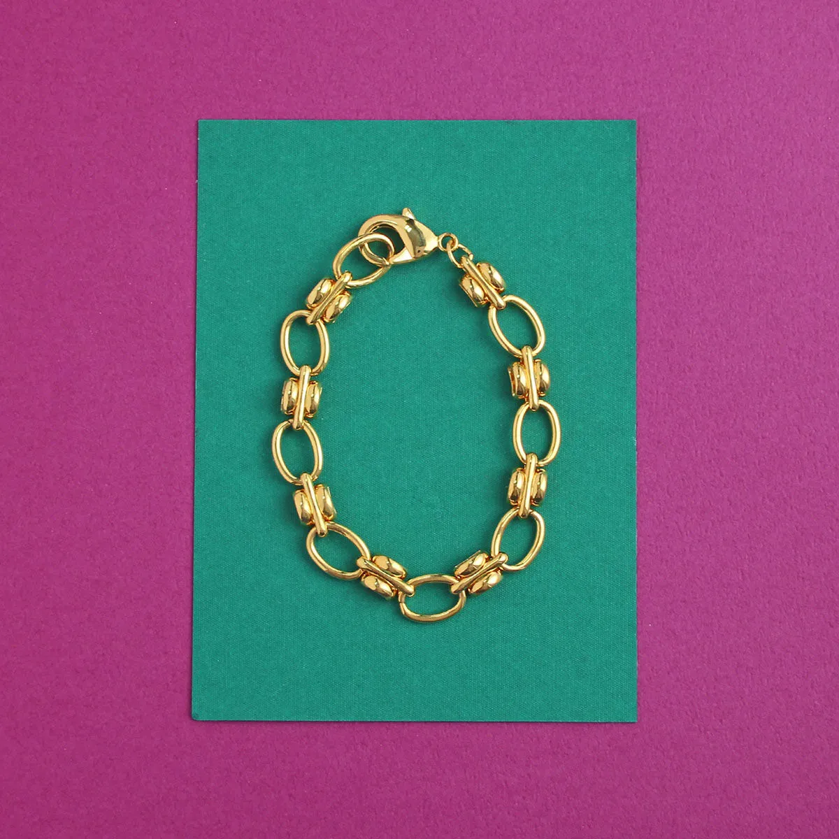 Bold oval ring chain bracelet G [볼드 오벌링 체인 팔찌 G] - 감도 깊은 취향 셀렉트샵 29CM