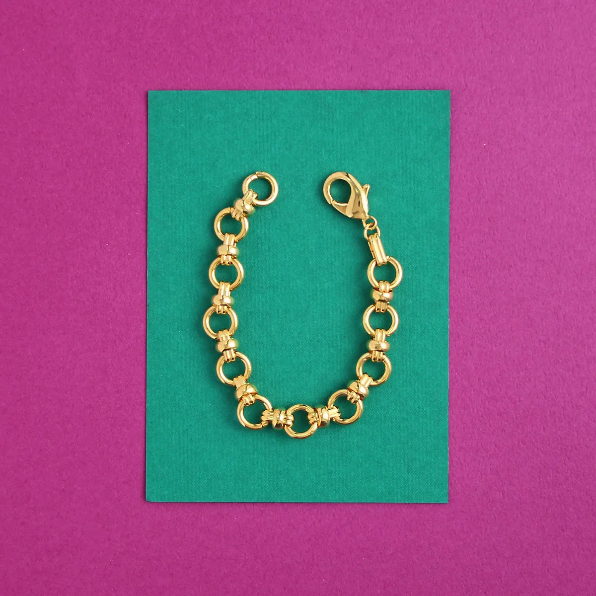 Bold ring chain bracelet G [볼드 링 체인 팔찌 G] - 감도 깊은 취향 셀렉트샵 29CM