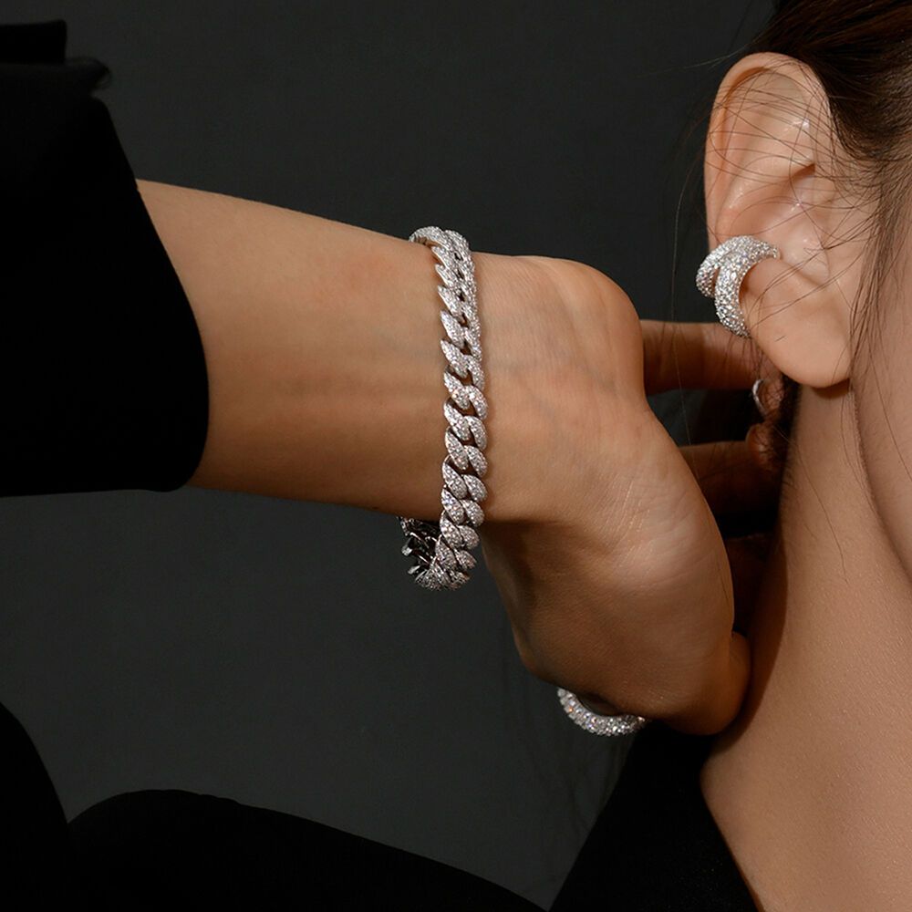 [S925] 파베 쿠반 팔찌 (실버) - 감도 깊은 취향 셀렉트샵 29CM