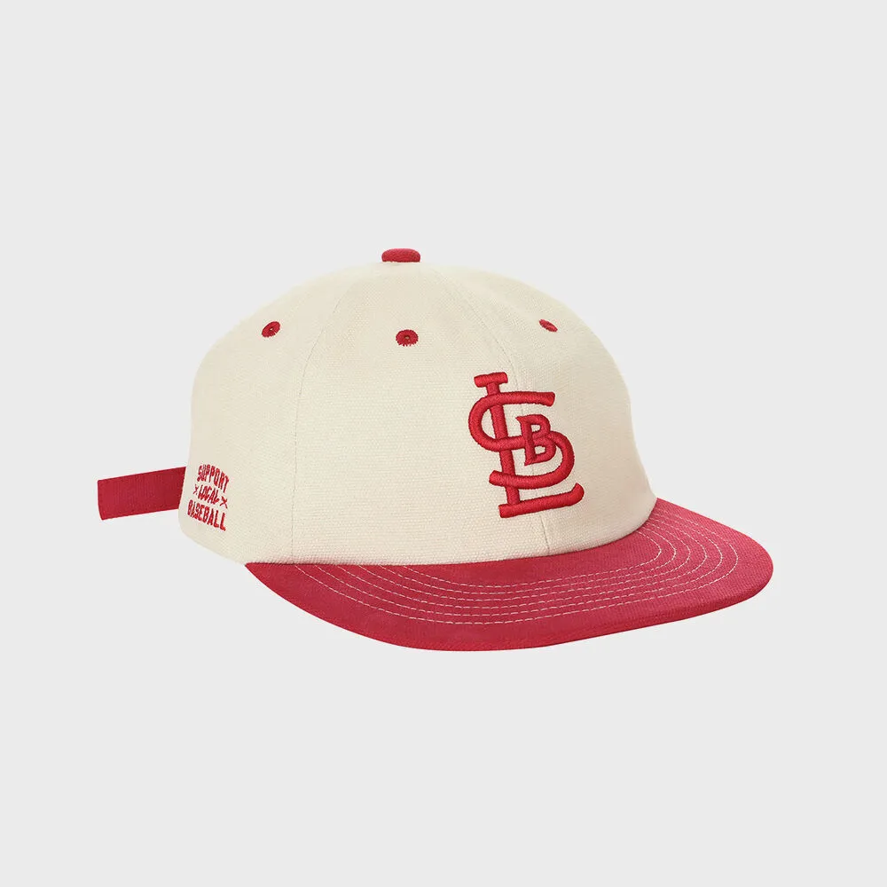 SLB logo oxford 2-tone cap (RED) - 감도 깊은 취향 셀렉트샵 29CM