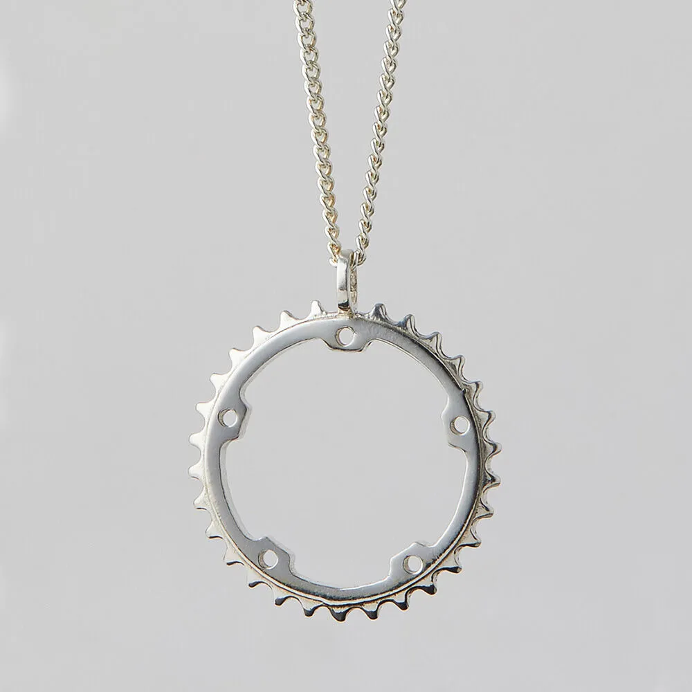 [윤산하 착용] 자전거 체인링 실버 목걸이 (All 92.5 silver) - 감도 깊은 취향 셀렉트샵 29CM