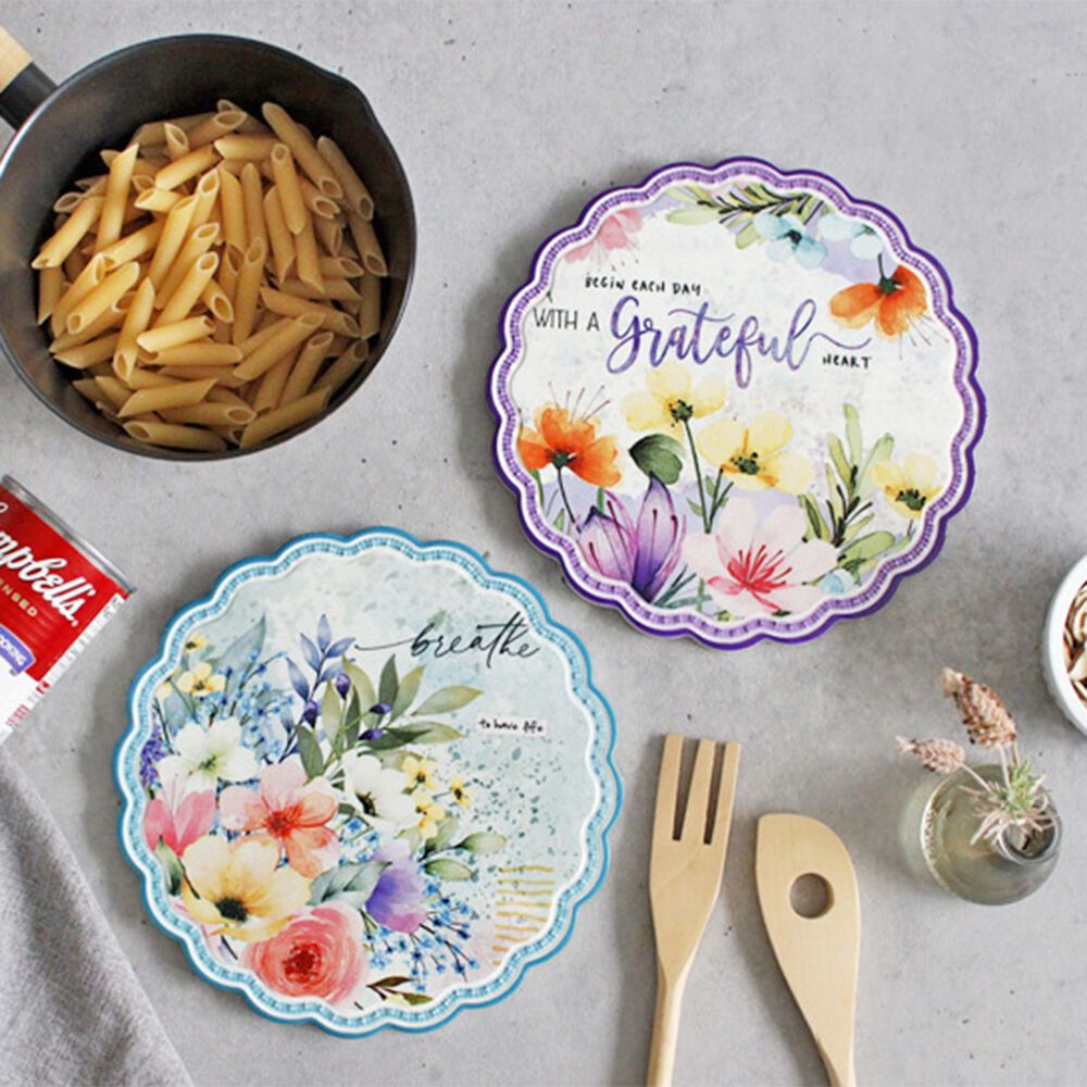 플라워 가든 원형 냄비받침 (2type) - 감도 깊은 취향 셀렉트샵 29CM