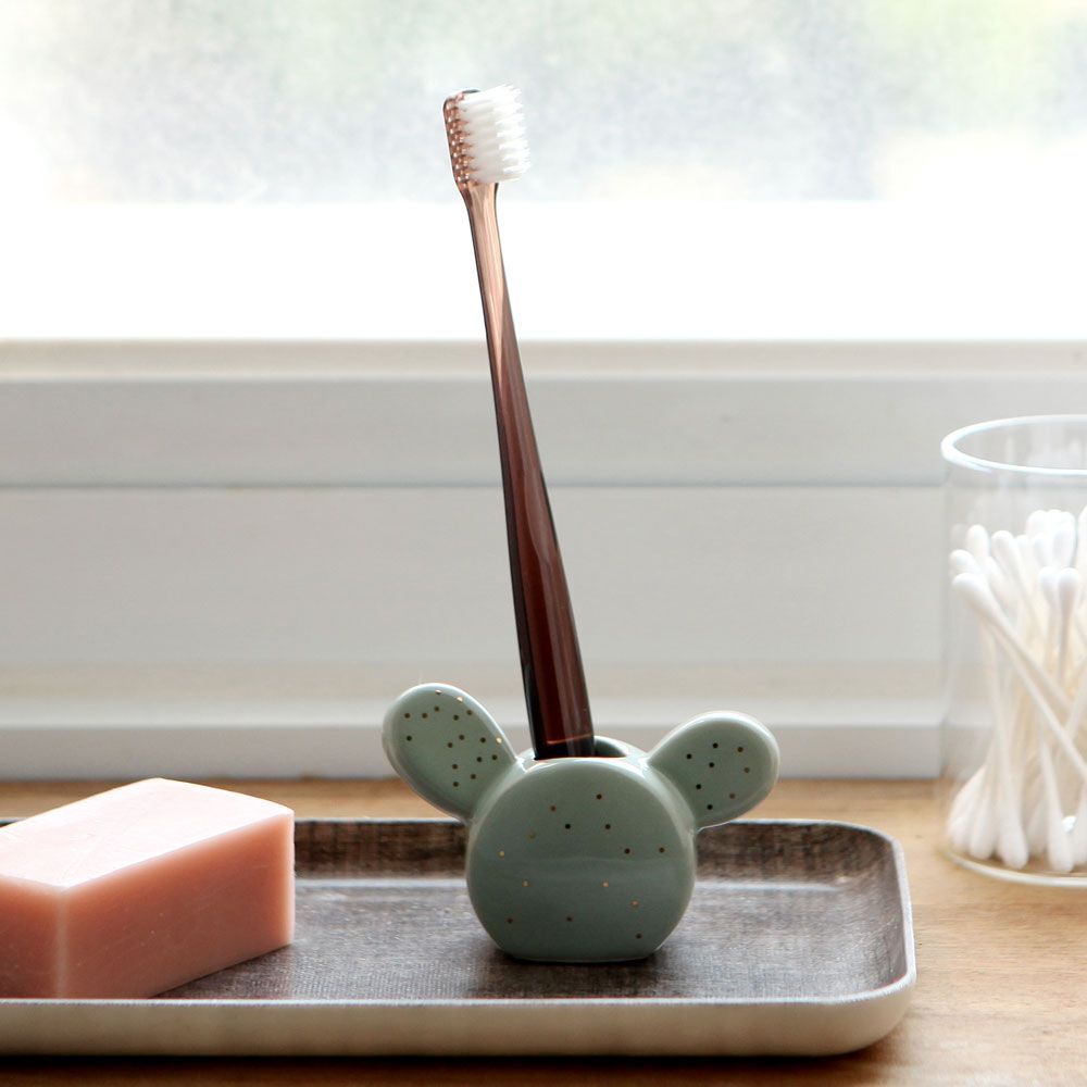 칫솔꽂이 2P 세트 - 06 Cactus mint 1P & Cactus green 1P - 감도 깊은 취향 셀렉트샵 29CM