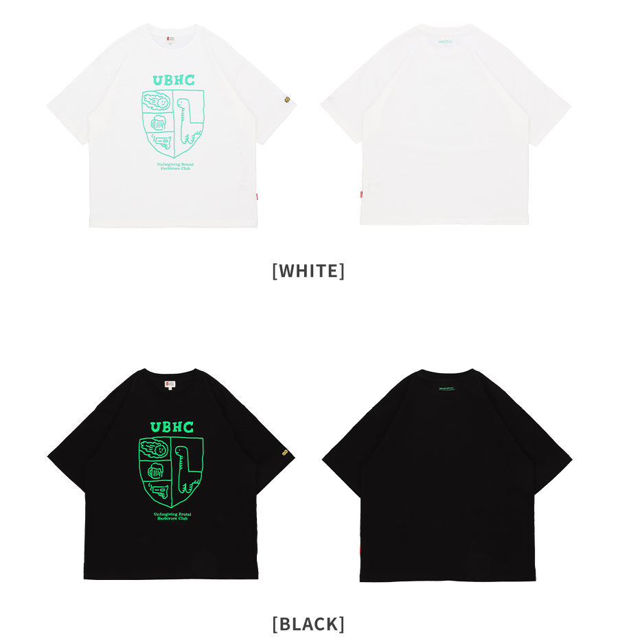 꼬모니노즈X조구만스튜디오 콜라보레이션 UBHC 티셔츠 JOGUMAN CO UBHC TS - 감도 깊은 취향 셀렉트샵 29CM