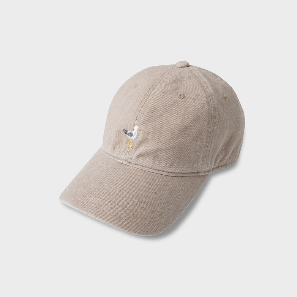 BANTS BTB South Seagull Washed Cotton Cap (Beige) - 감도 깊은 취향 셀렉트샵 29CM