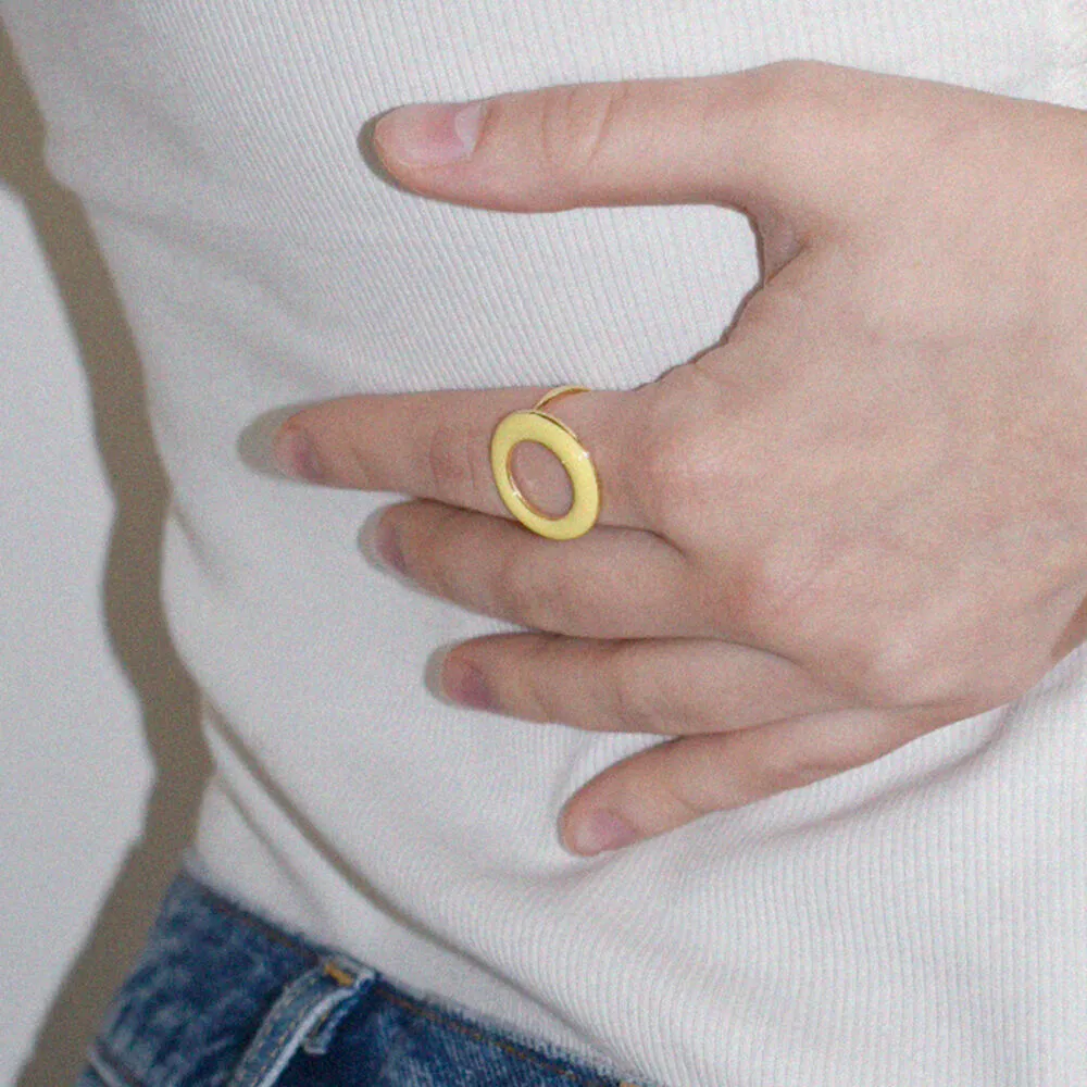 [효연 착용] Dear POP Ring (LEMON) 컬러반지 - 감도 깊은 취향 셀렉트샵 29CM