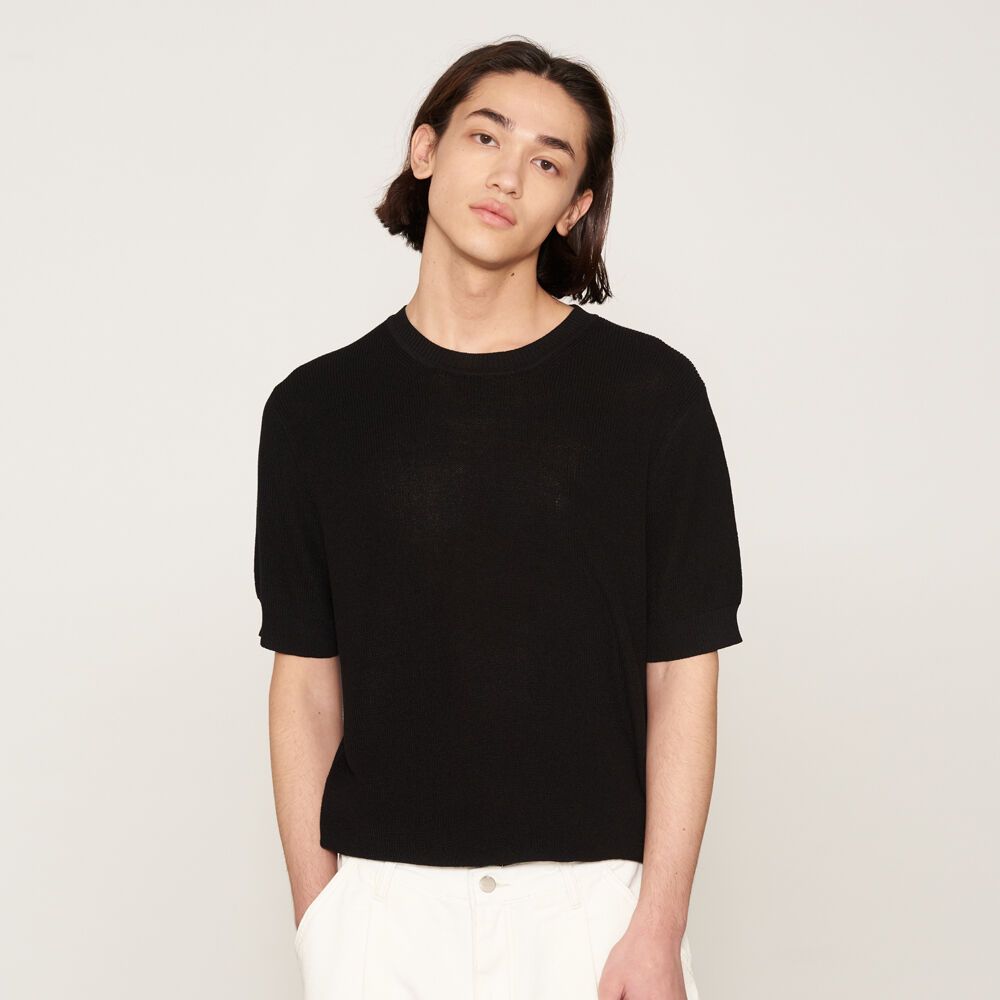 Signature Hachi Round Knit [Black] - 감도 깊은 취향 셀렉트샵 29CM