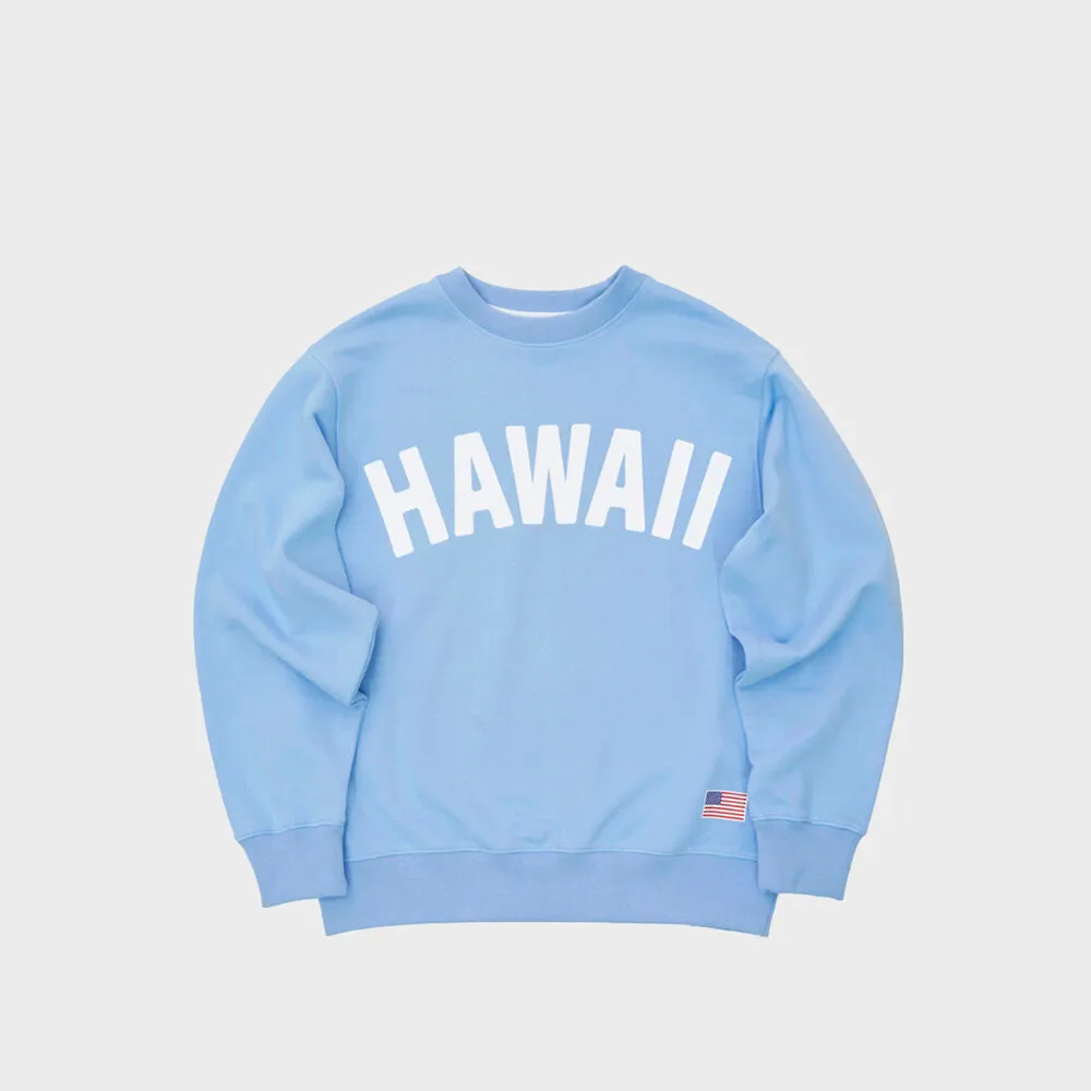호텔세리토스 Hawaii Sweat-Shirt [SkyBlue] - 감도 깊은 취향 셀렉트샵 29CM