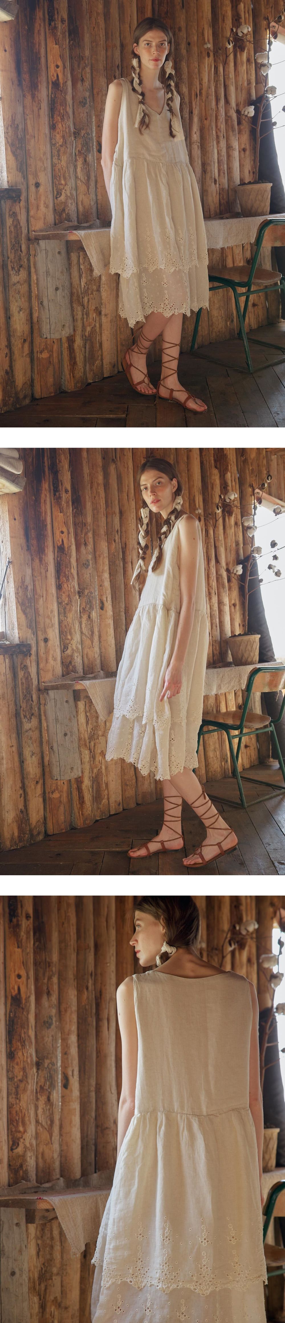 Twin punch sleeveless dress - 감도 깊은 취향 셀렉트샵 29CM