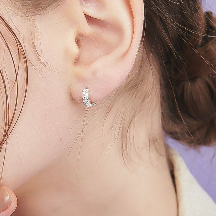 Shine Twinkle Silver Earring Ie257 [Silver] - 감도 깊은 취향 셀렉트샵 29CM