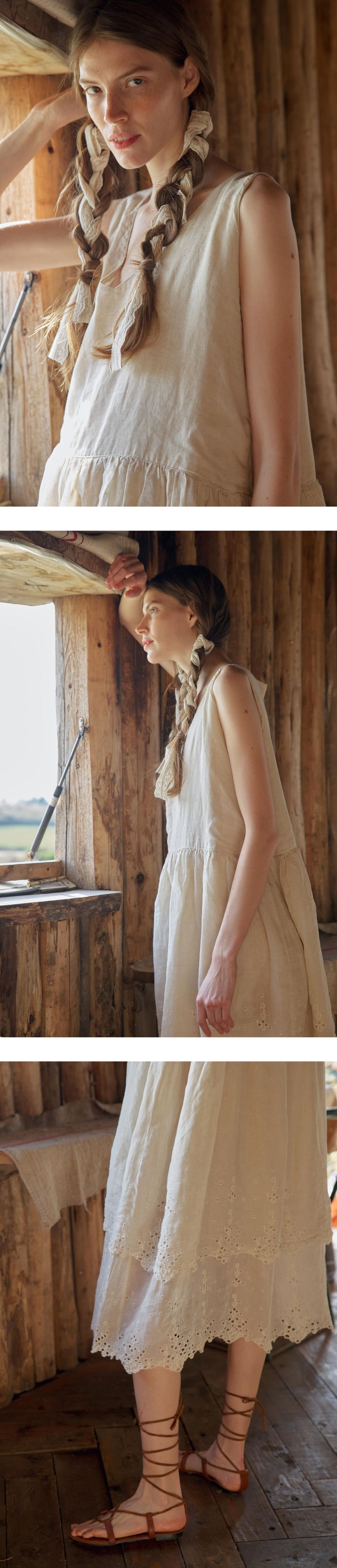 Twin punch sleeveless dress - 감도 깊은 취향 셀렉트샵 29CM