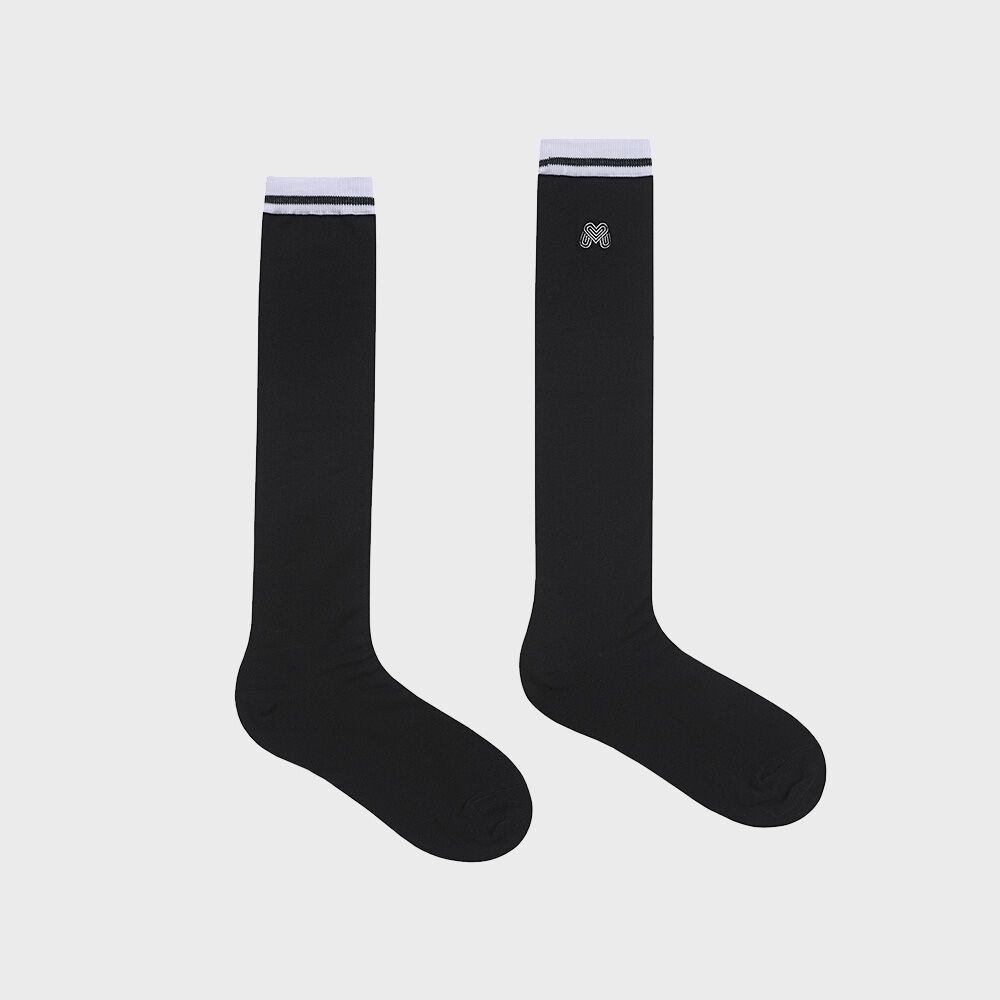 Solid Basic Knee Socks_Black - 감도 깊은 취향 셀렉트샵 29CM