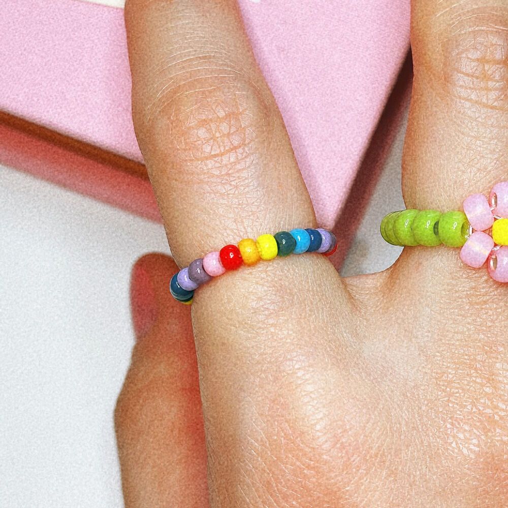 Rainbow Beads Ring - 감도 깊은 취향 셀렉트샵 29CM