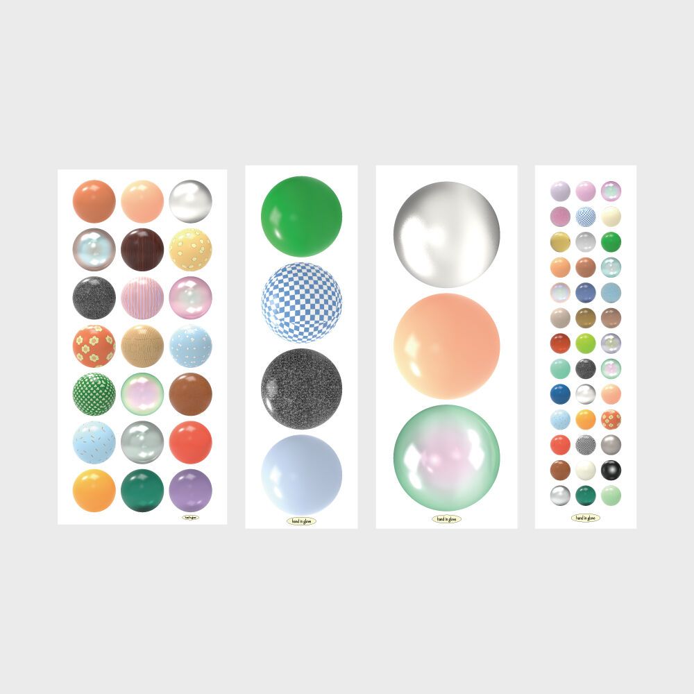 [핸드인글러브] beads sticker 02 - 감도 깊은 취향 셀렉트샵 29CM