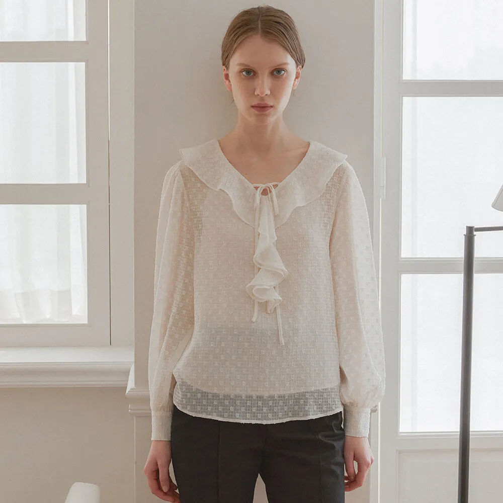 Lilly Ruffle Blouse - 감도 깊은 취향 셀렉트샵 29CM