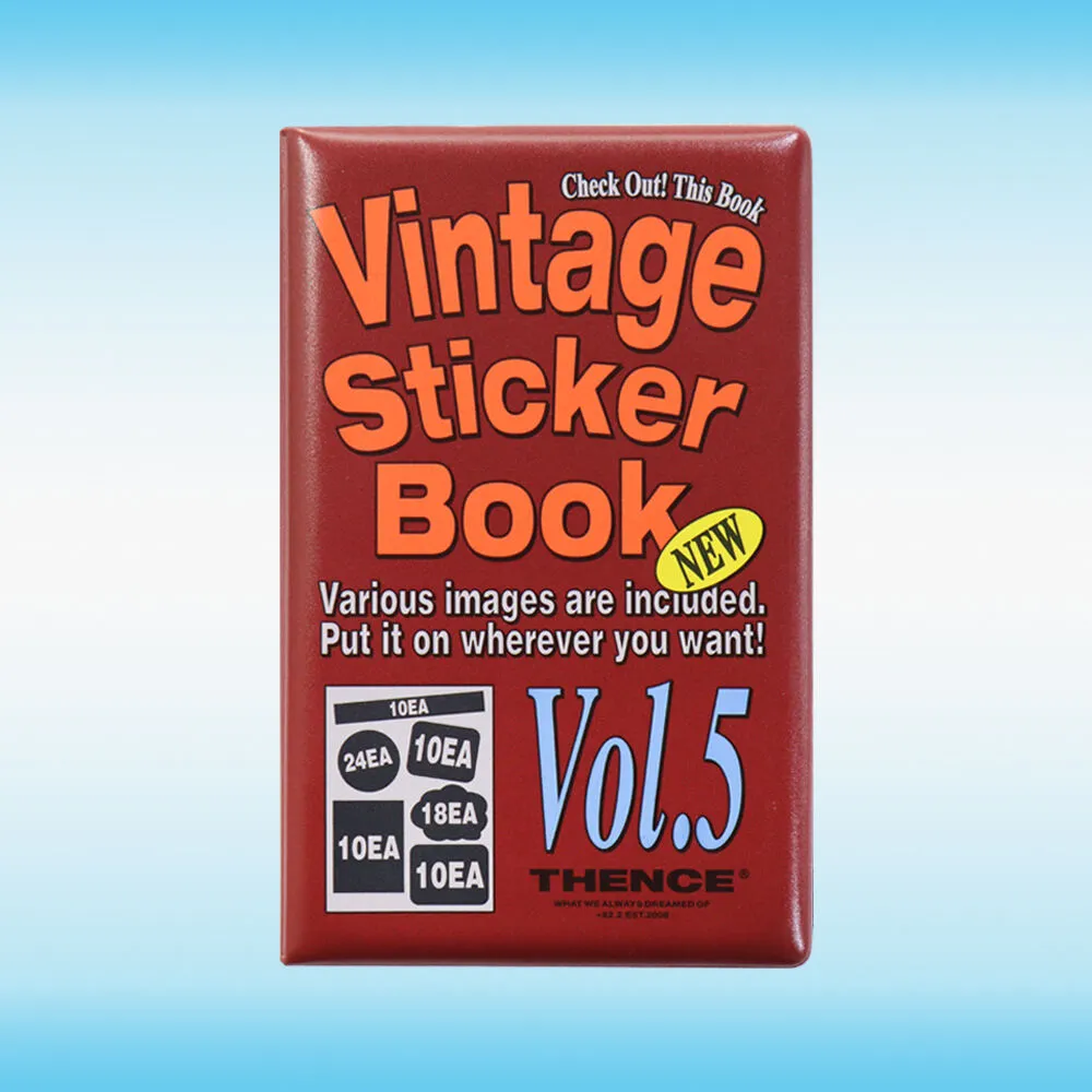 VINTAGE STICKER BOOK VOL.5 - 감도 깊은 취향 셀렉트샵 29CM