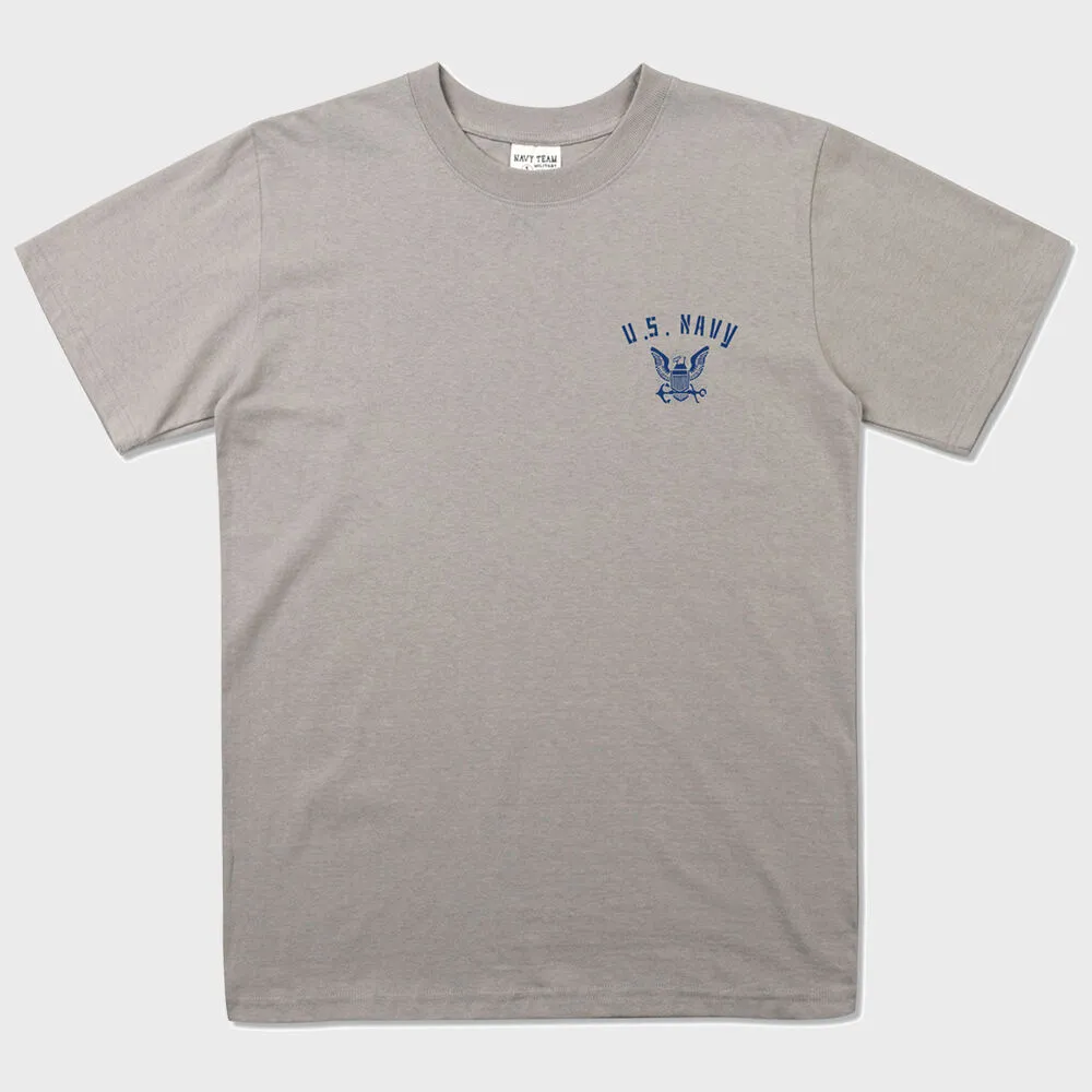 NTM-U.S. NAVY SHORT SLEEVE-GREEN GRAY - 감도 깊은 취향 셀렉트샵 29CM