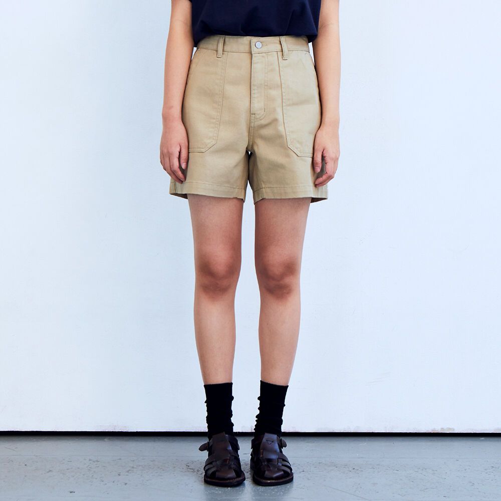 22ss cotton fatigue shorts(womens) beige - 감도 깊은 취향 셀렉트샵 29CM