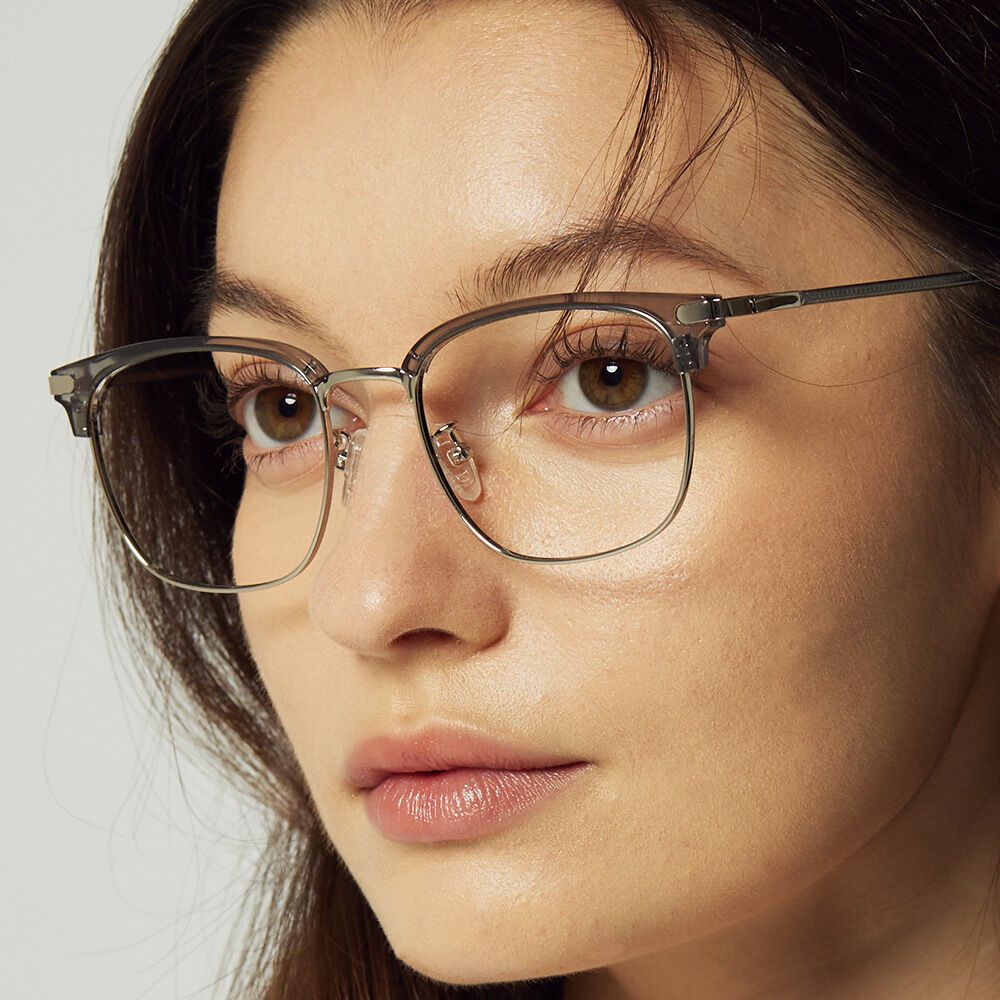 RECLOW TR B202 GRAY GLASS 안경 - 감도 깊은 취향 셀렉트샵 29CM