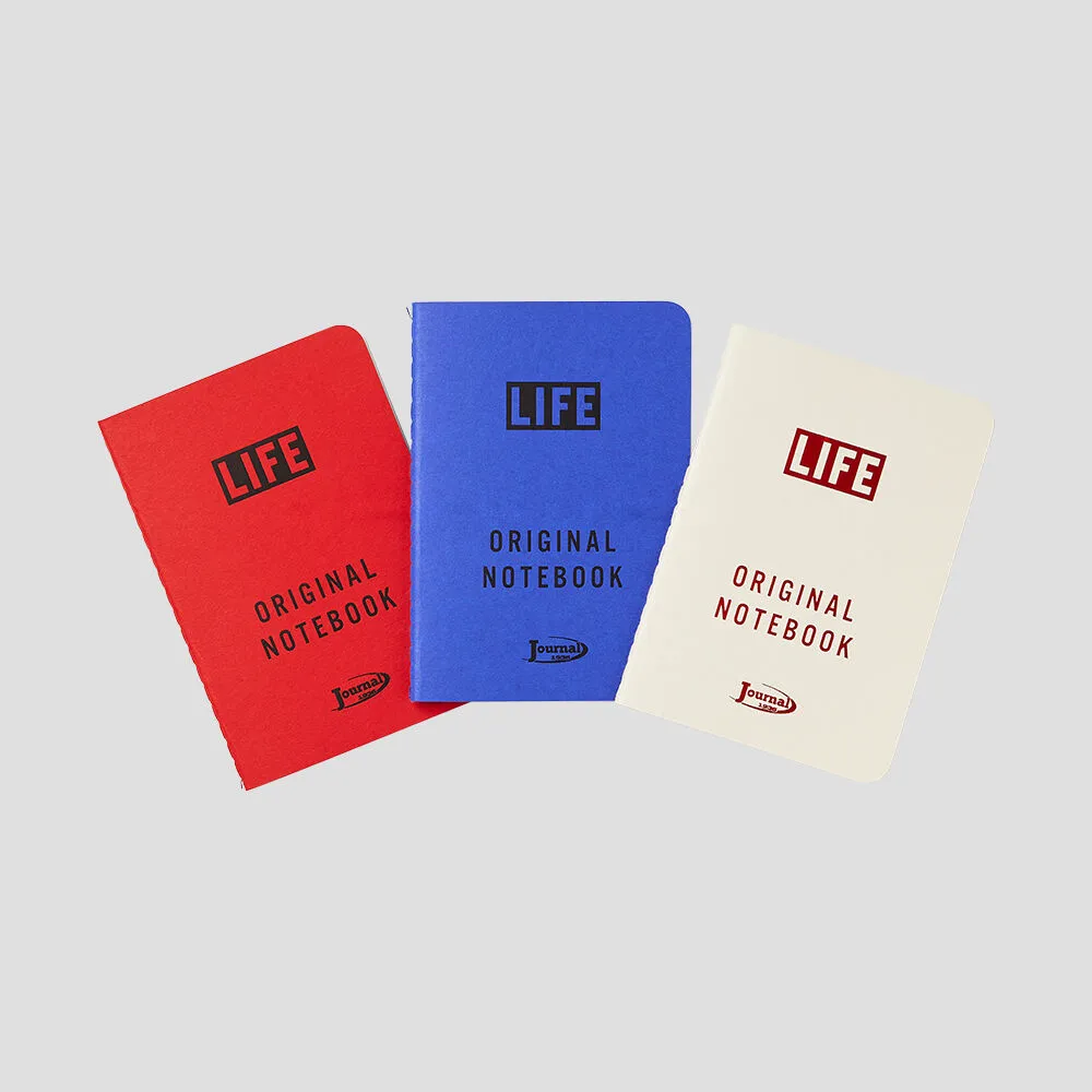 LIFE LOGO B7 NOTEBOOK_SET(3EA) - 감도 깊은 취향 셀렉트샵 29CM