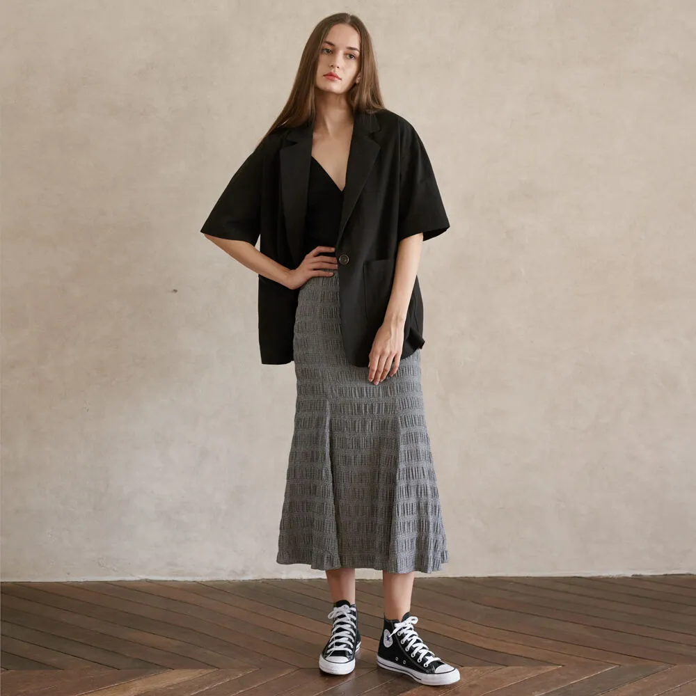 Linen Overfit Basic Tailored Jacket - Black - 감도 깊은 취향 셀렉트샵 29CM