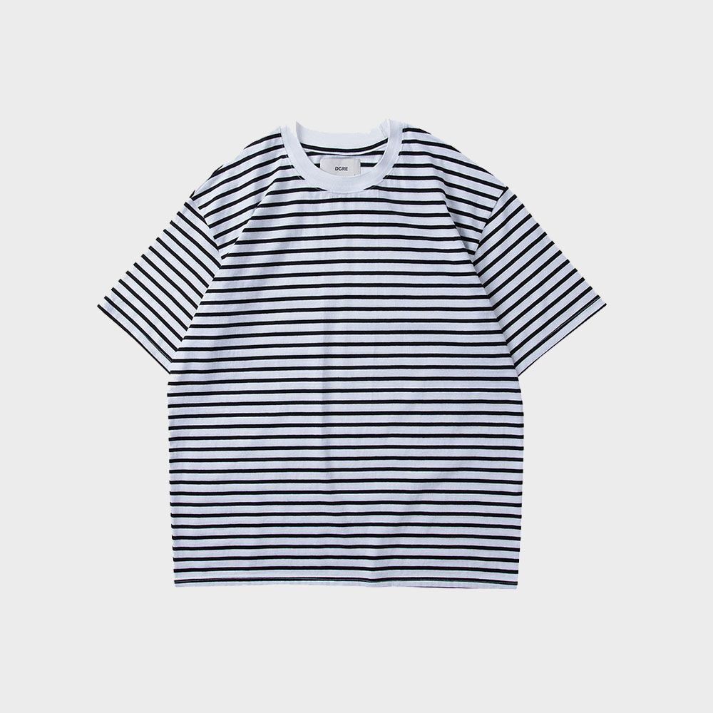 ARCADE T-SHIRTS STRIPE WHITE - 감도 깊은 취향 셀렉트샵 29CM
