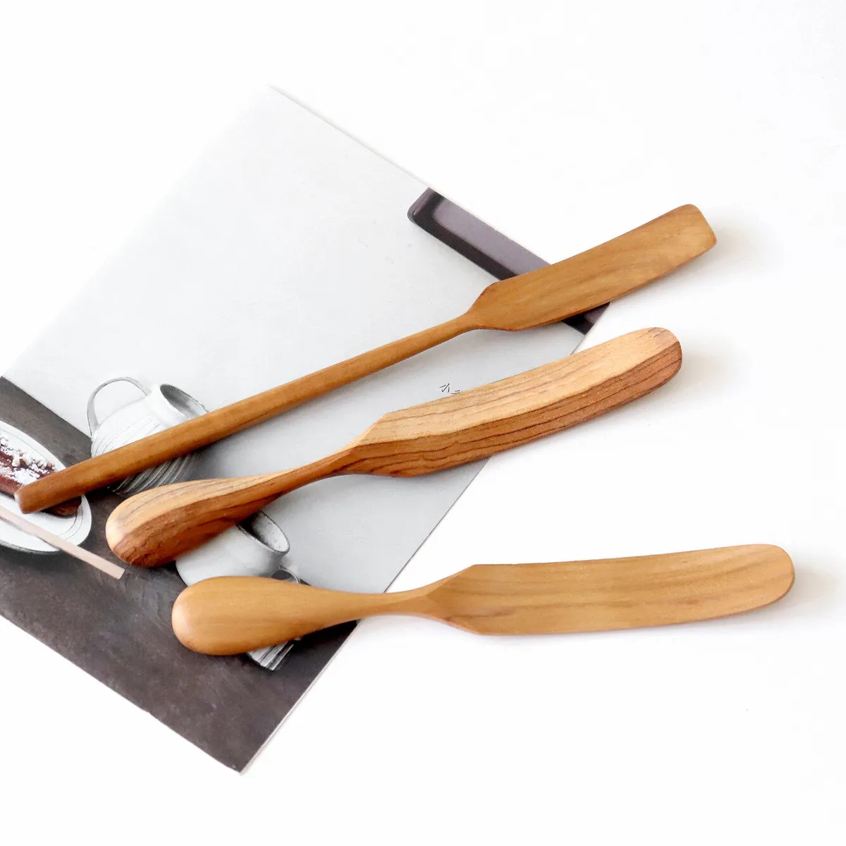 시아 티크우드 잼 버터나이프 2type - 감도 깊은 취향 셀렉트샵 29CM