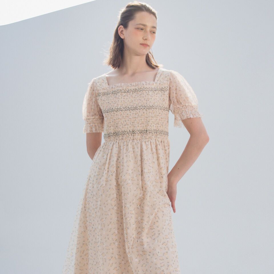 Delight chiffon layered flower dress - 감도 깊은 취향 셀렉트샵 29CM