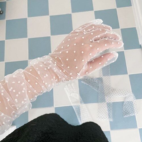 Dot Lady Gloves 도트레이디장갑(2색) - 감도 깊은 취향 셀렉트샵 29CM