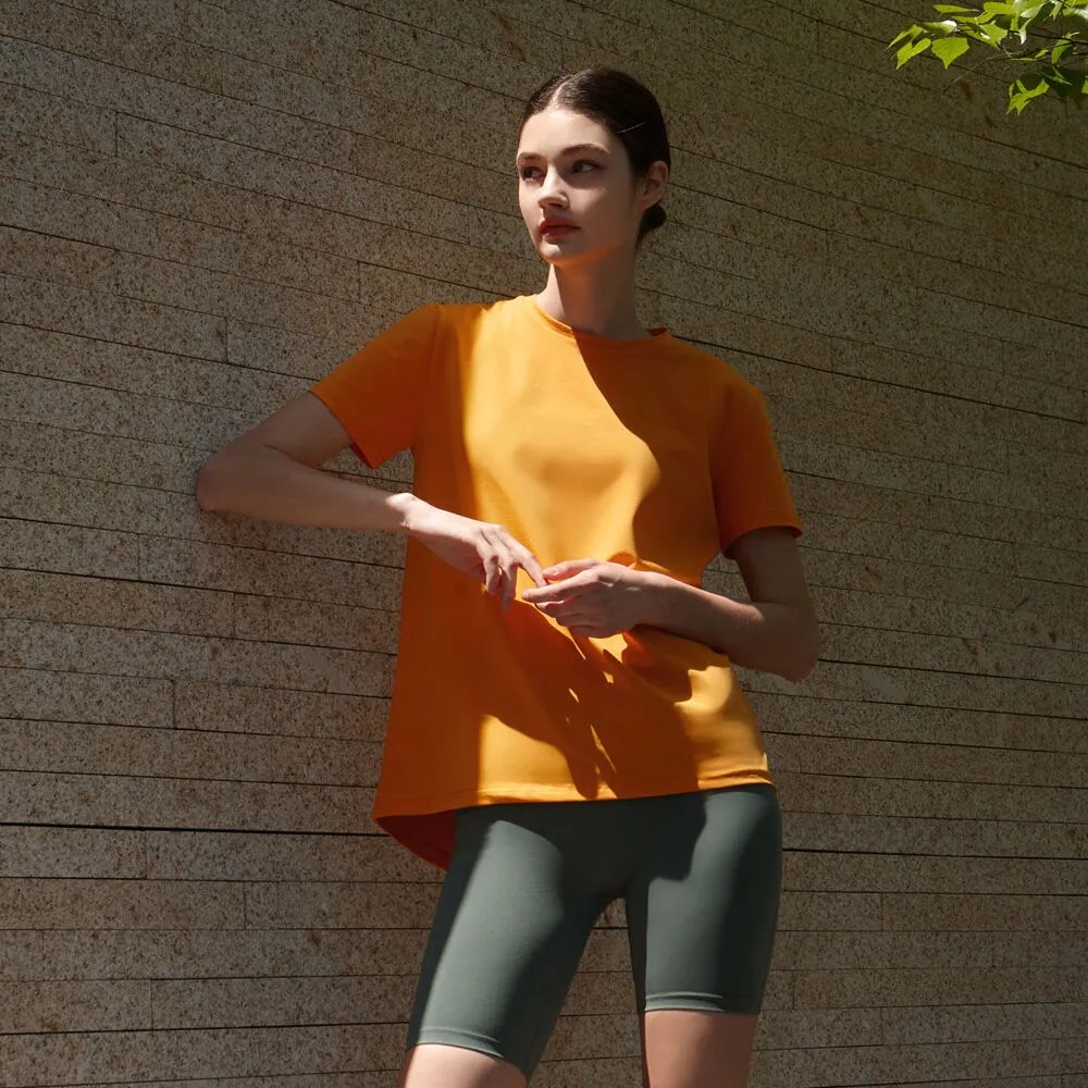 웨던 데일리 숏 슬리브 DEVI-T0084-오렌지 - 감도 깊은 취향 셀렉트샵 29CM