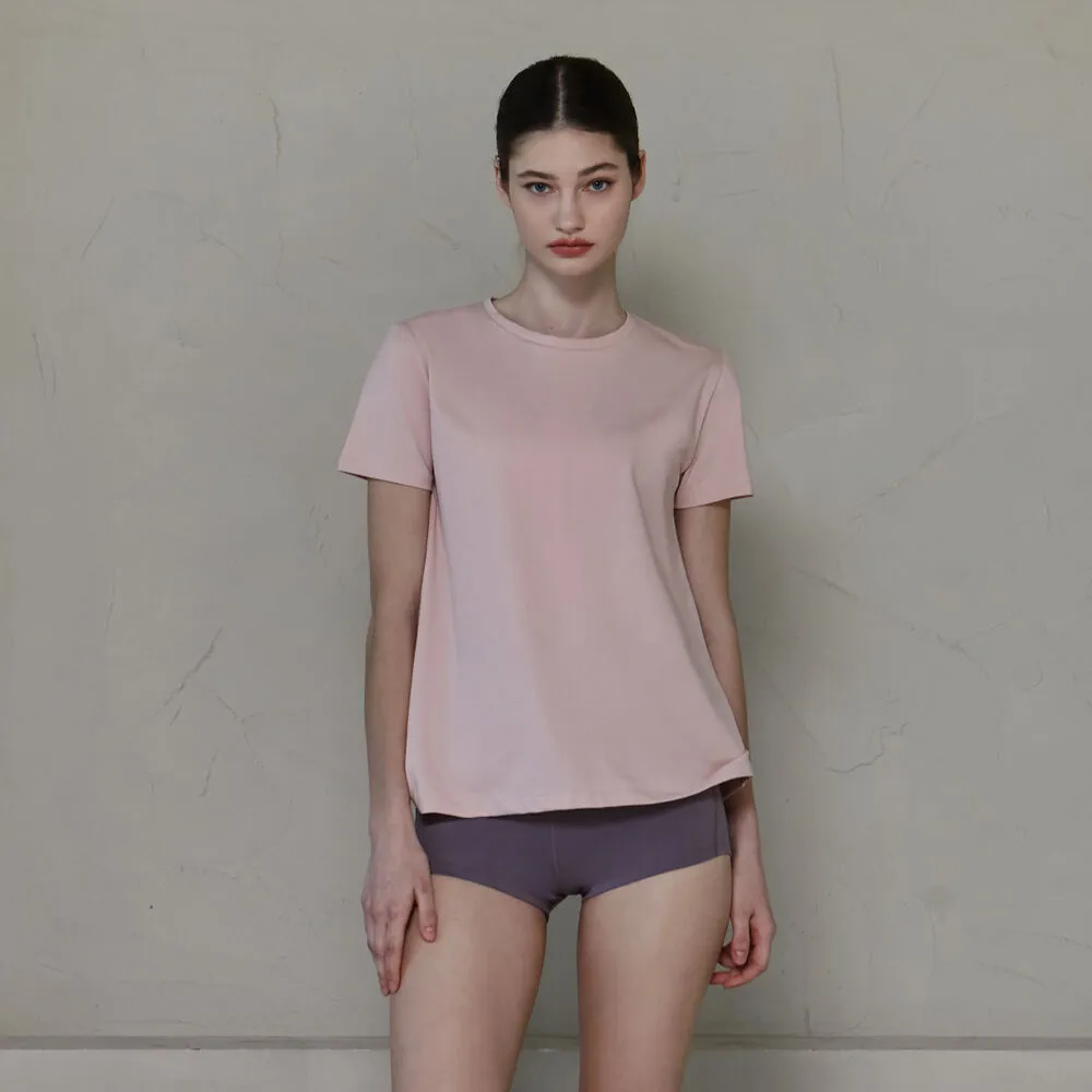 웨던 데일리 숏 슬리브 DEVI-T0084-핑크 - 감도 깊은 취향 셀렉트샵 29CM