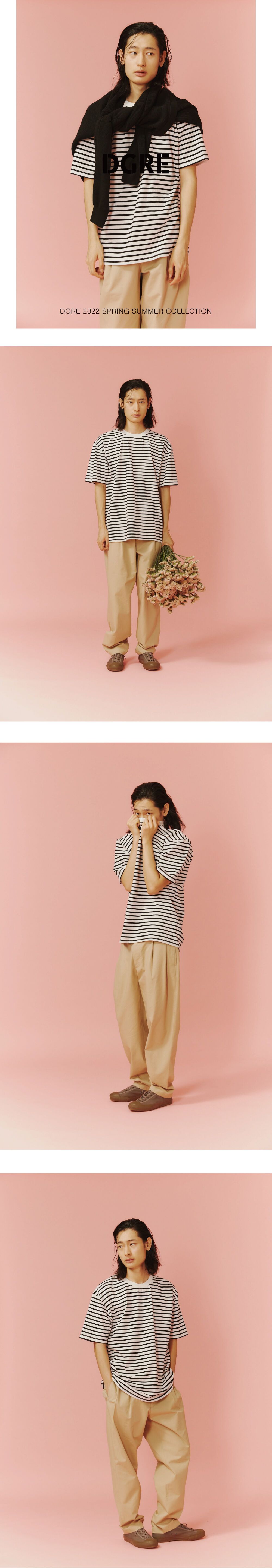 ARCADE T-SHIRTS STRIPE WHITE - 감도 깊은 취향 셀렉트샵 29CM