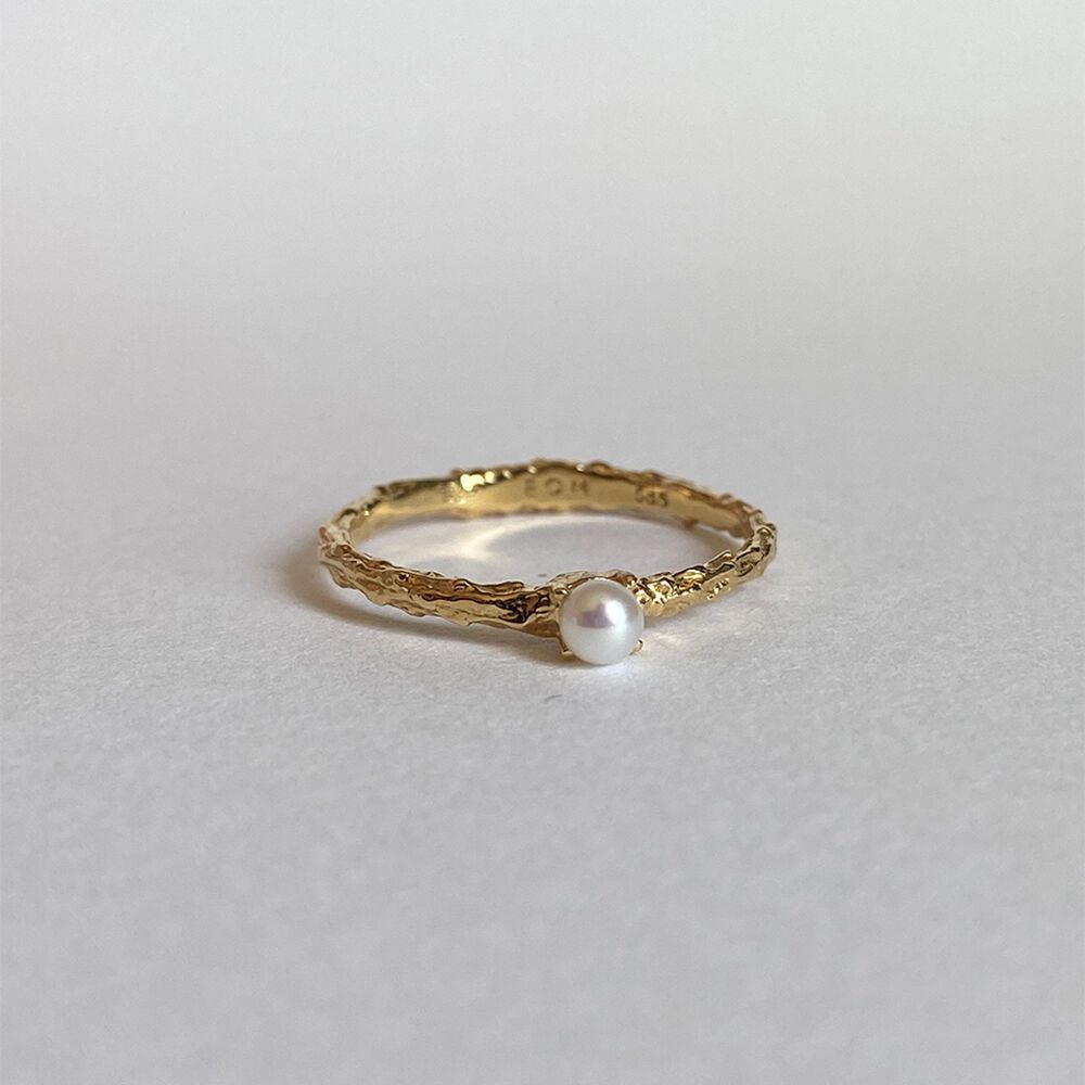 (14k) Twig Slim Ring (pearl) - 감도 깊은 취향 셀렉트샵 29CM