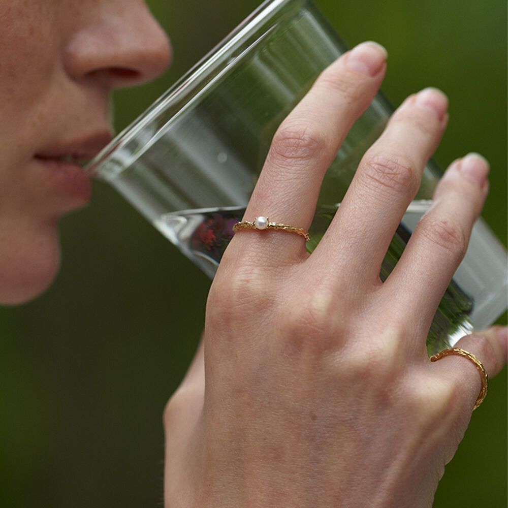 Twig Slim Ring (pearl) - 감도 깊은 취향 셀렉트샵 29CM