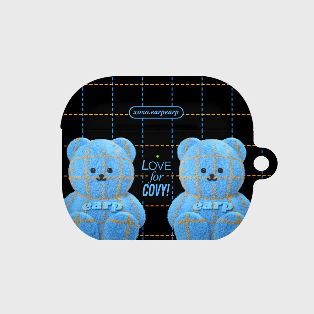 HELLO GRID FUR COVY-BLACK(에어팟3-하드) - 감도 깊은 취향 셀렉트샵 29CM