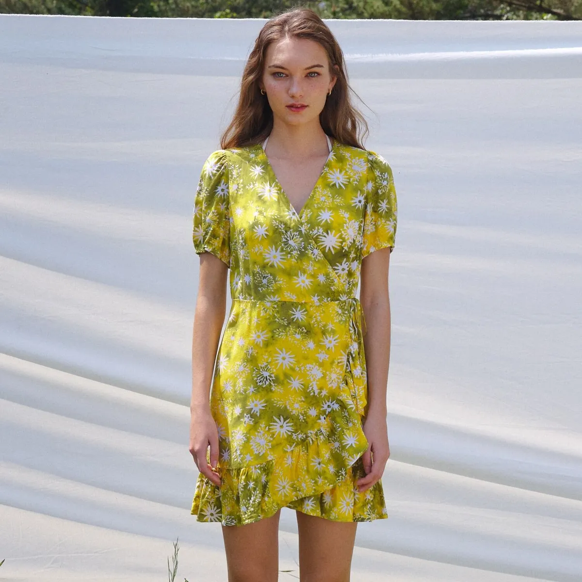 [Wrap Dress] Dahila - Lemon Tree - 감도 깊은 취향 셀렉트샵 29CM