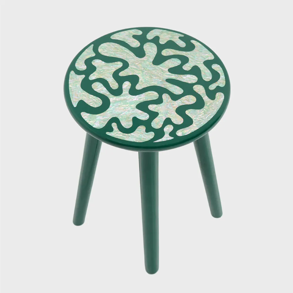 Floral Jagae Stool 플로럴 자개 스툴 - 감도 깊은 취향 셀렉트샵 29CM